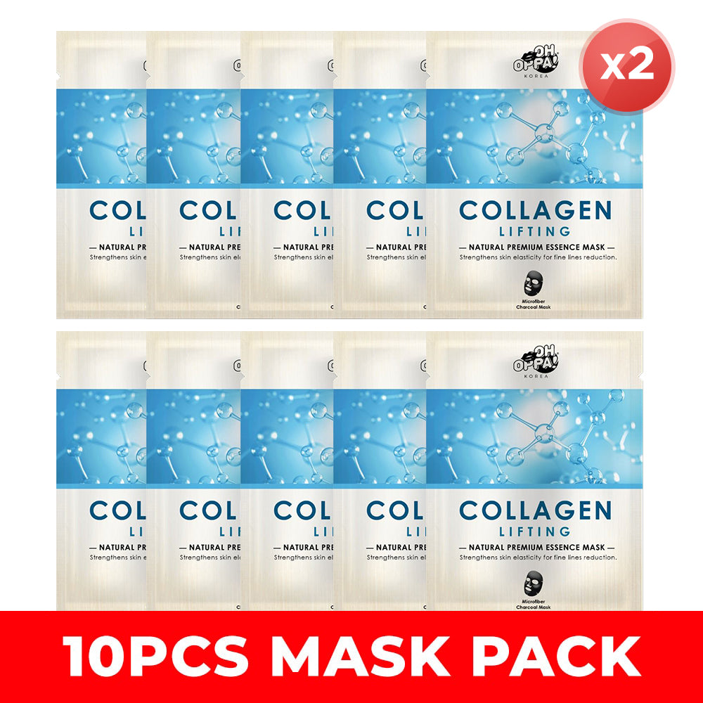 【Bundle of 2】 Oh Oppa Natural Premium Essence Mask 10s/Pack – iQueen