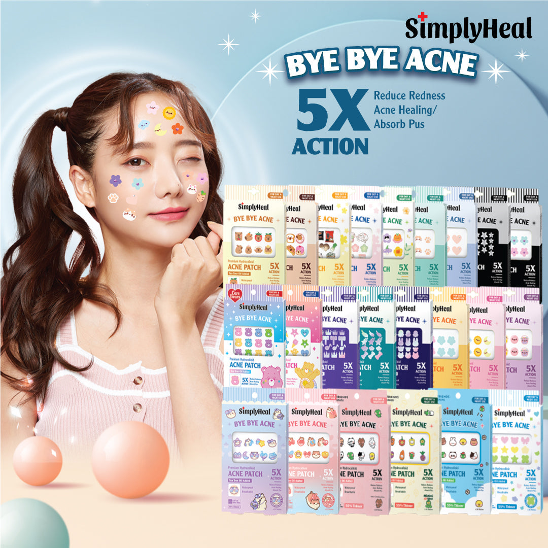 SimplyHeal Night Premium Hydrocolloid Acne Patch – iQueen