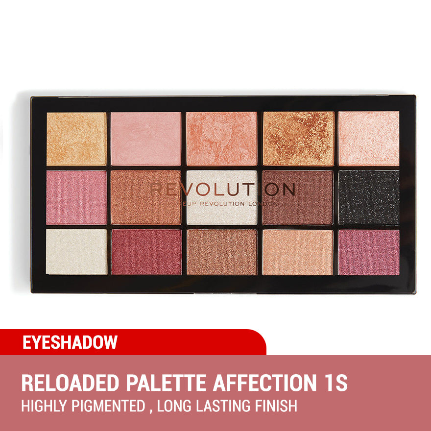 Revolution Reloaded Palette 1s (Velvet Rose / Affection / Iconic Fever ...