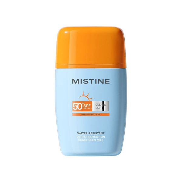 Mistine Ultra Protection Clear & Light Sunscreen Milk SPF50+ PA++++ 40 ...