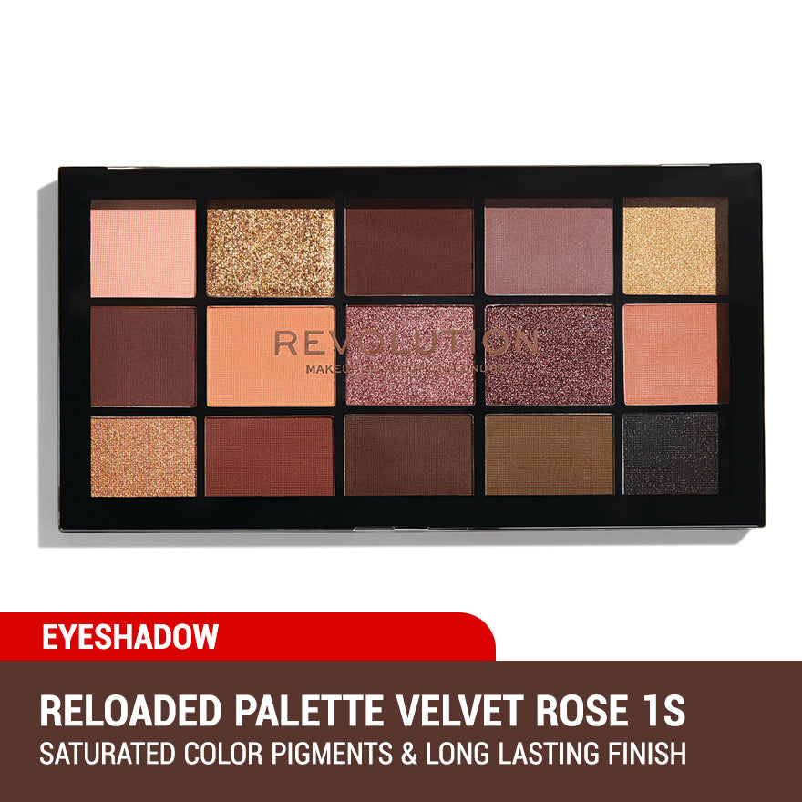 Revolution Reloaded Palette 1s (Velvet Rose / Affection / Iconic Fever ...