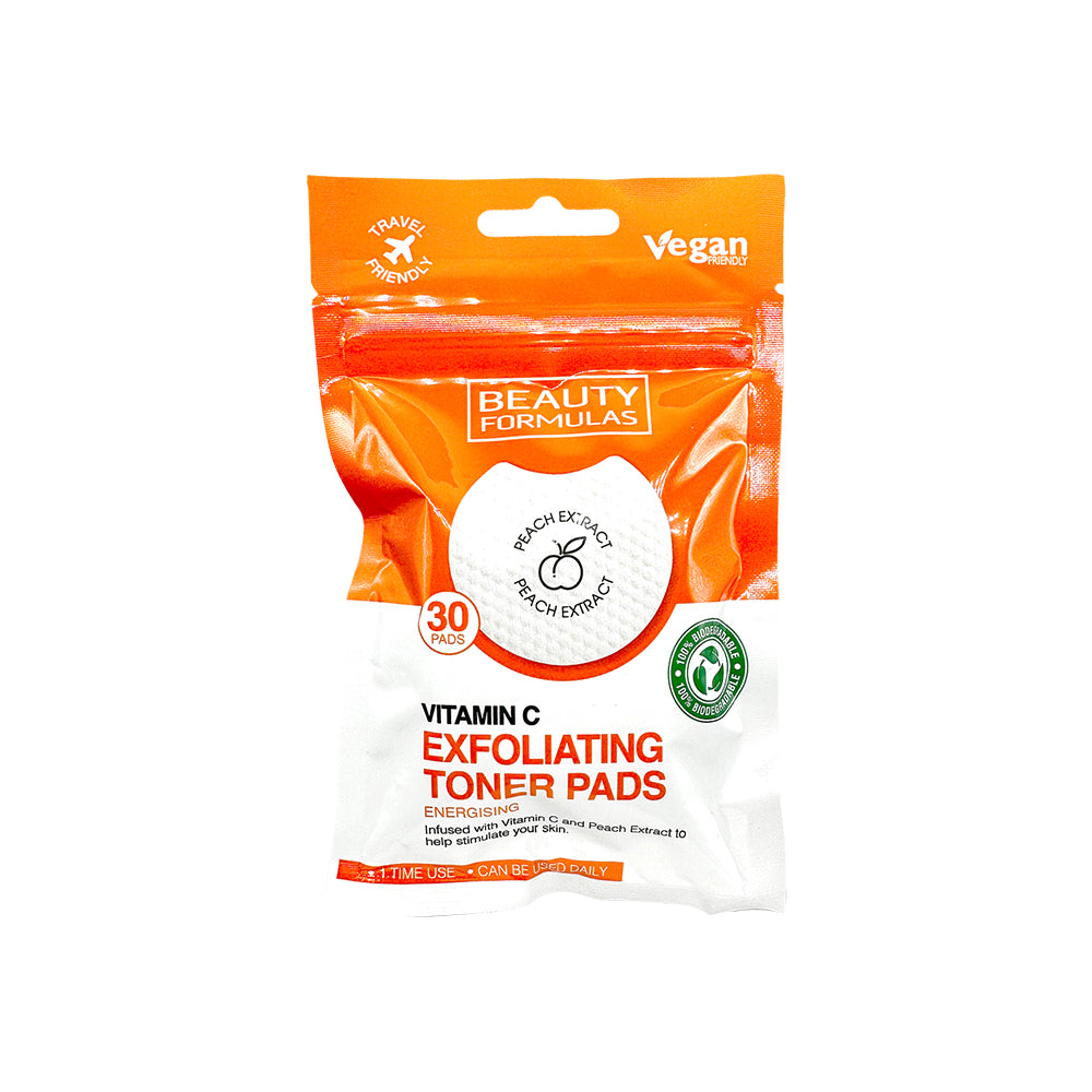 Beauty Formulas Exfoliating Toner Pads 30s – iQueen