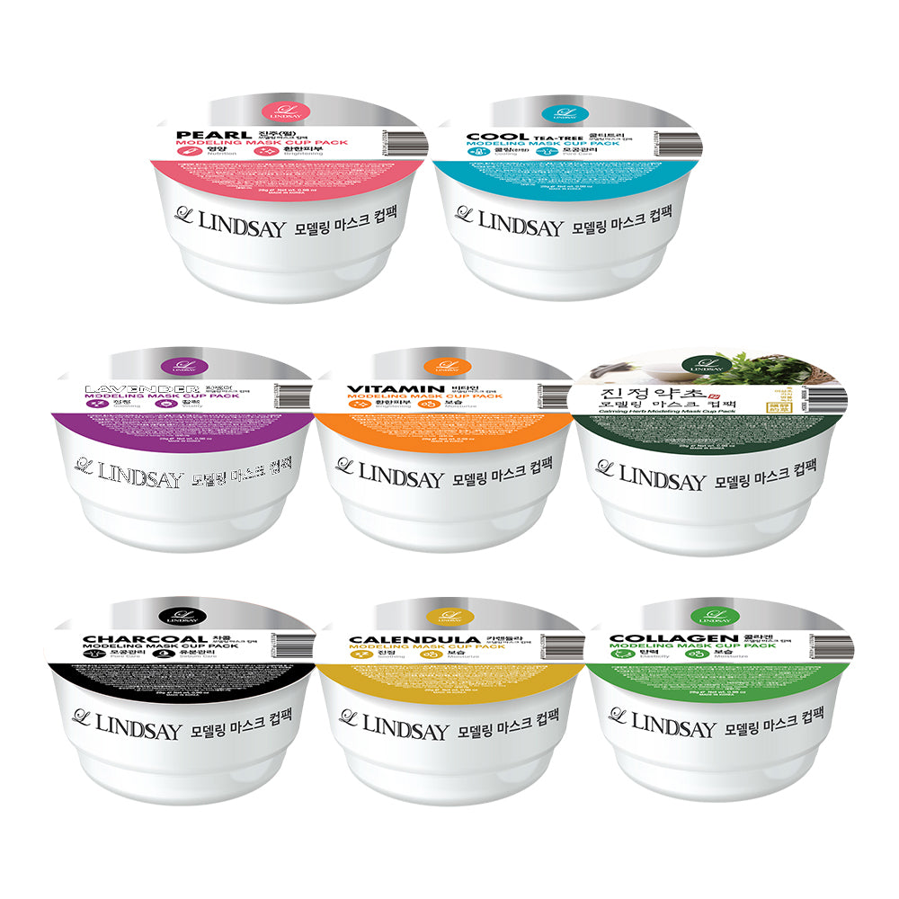 【Bundle Of 12】Lindsay Modeling Mask Cup Pack 28g – iQueen
