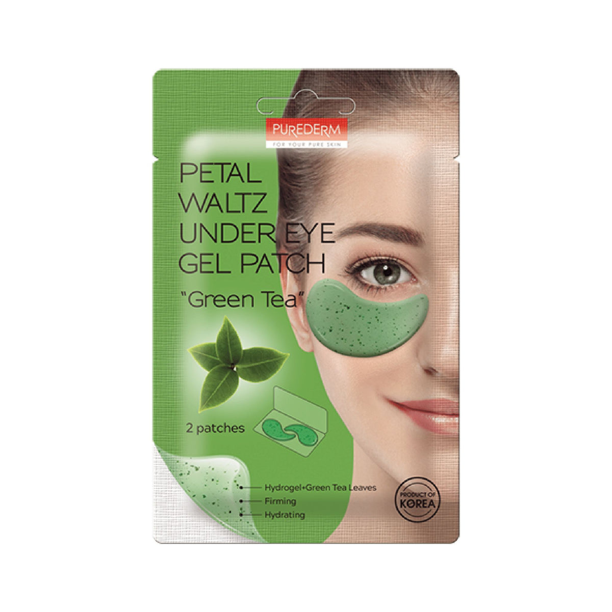 【ADD ON DEAL】Purederm Petal Waltz Under Eye Patch 1pair - Green Tea (E ...