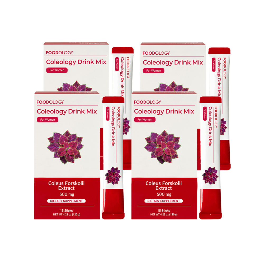 【Bundle 4】Foodology Coleology Tea Coleology Drink Mix x 15s x 4 Boxes ...