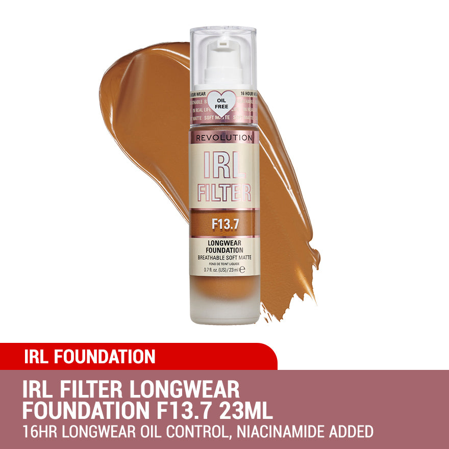 Revolution IRL Filter Longwear Foundation 23ml (28 shades to choose ...