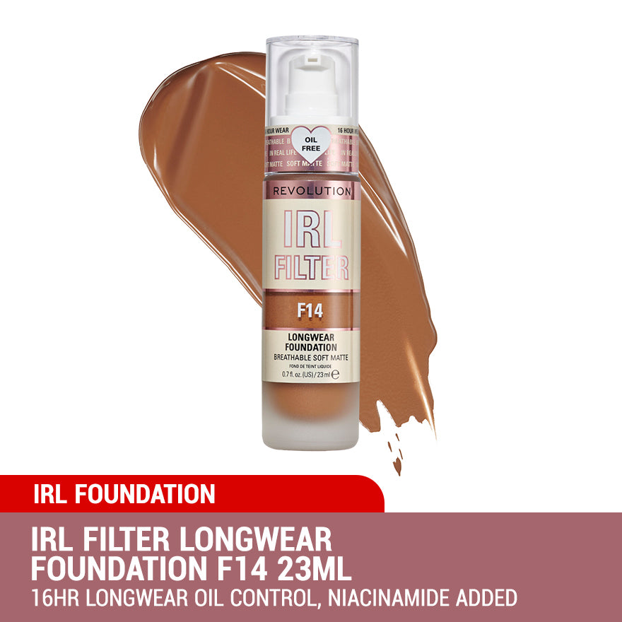 Revolution IRL Filter Longwear Foundation 23ml (28 shades to choose ...