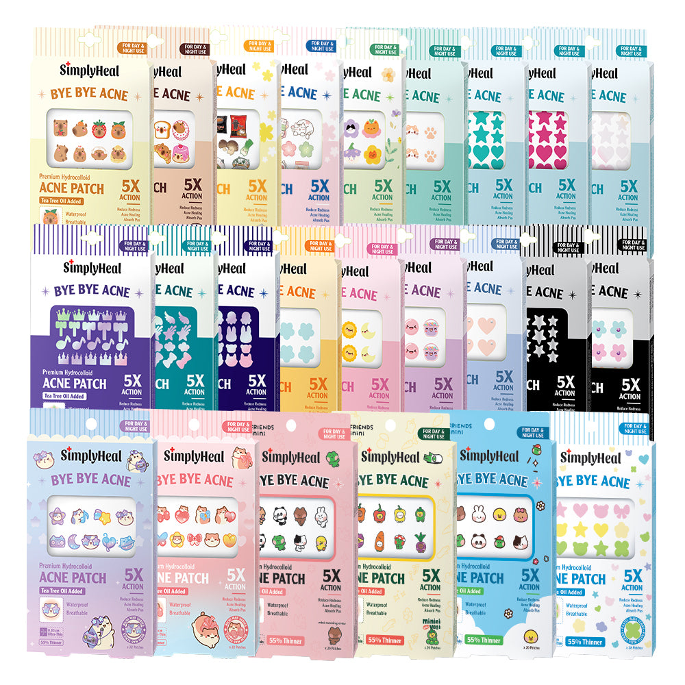 SimplyHeal Day & Night Premium Hydrocolloid Acne Patch (style to choos ...